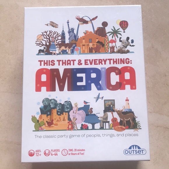 outset media | Party Supplies | This That Everything America Party Game ...